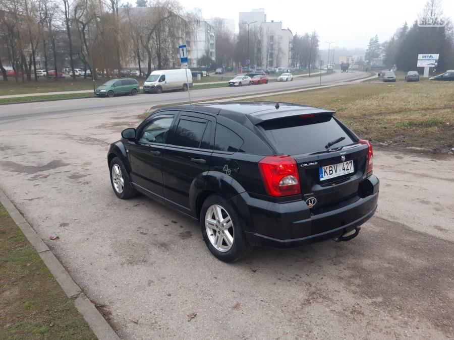 Black Dodge Caliber 2009 in Kaunas, with an engine capacity of 2.00 L and mileage of 270 thousand km for 1350 €, photo 15 on AUTOMOTO.COM.LV