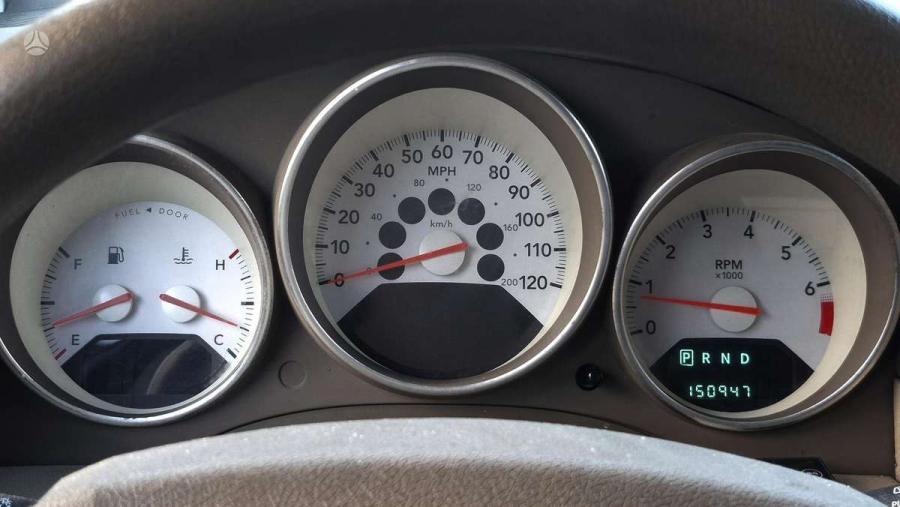 Black Dodge Caliber 2012 in Klaipeda, with an engine capacity of 2.00 L and mileage of 151 thousand km for 995 €, photo 19 on AUTOMOTO.COM.LV