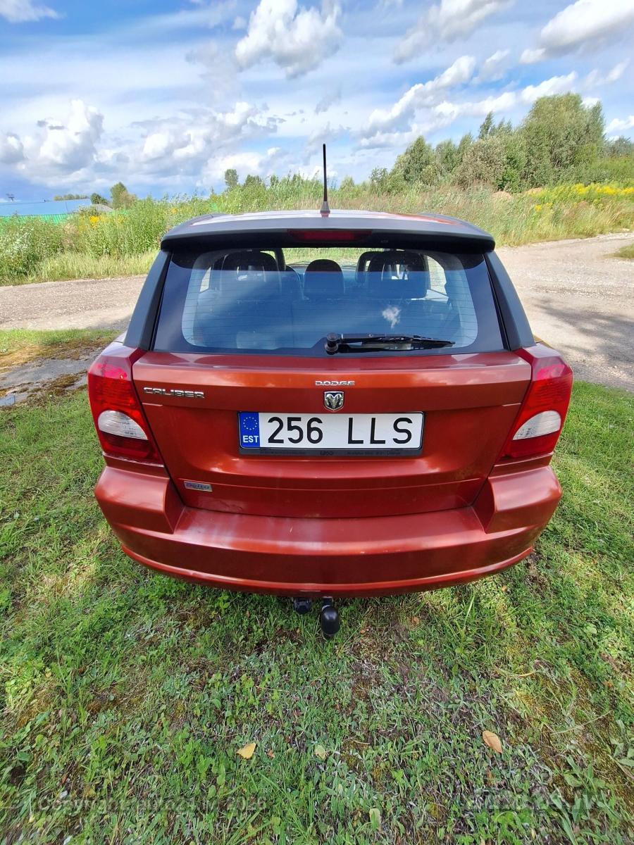 Orange Dodge Caliber 2007 in Tartu, with an engine capacity of 1.80 L and mileage of 260 thousand km for 3600 €, photo 6 on AUTOMOTO.COM.LV
