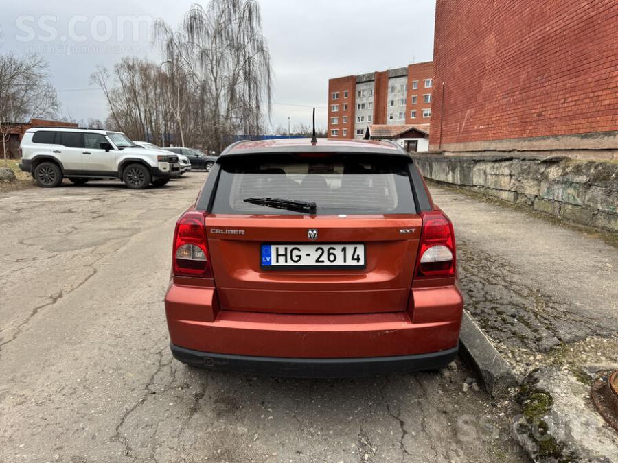 Oranžs Dodge Caliber 2008 Jelgava, ar dzinēja tilpumu 2.00 L un nobraukumu 243 tūkst. km par 1890 €, foto 7 vietnē AUTOMOTO.COM.LV