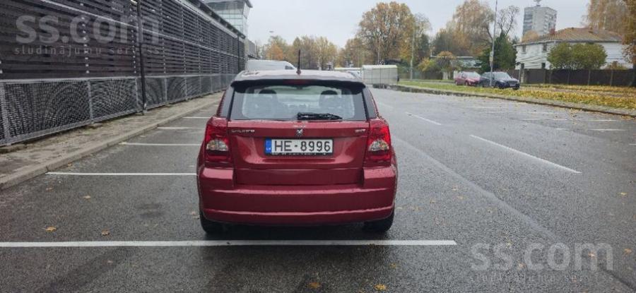 Red Dodge Caliber 2008 in Riga, with an engine capacity of 2.00 L and mileage of 125 thousand km for 2300 €, photo 6 on AUTOMOTO.COM.LV