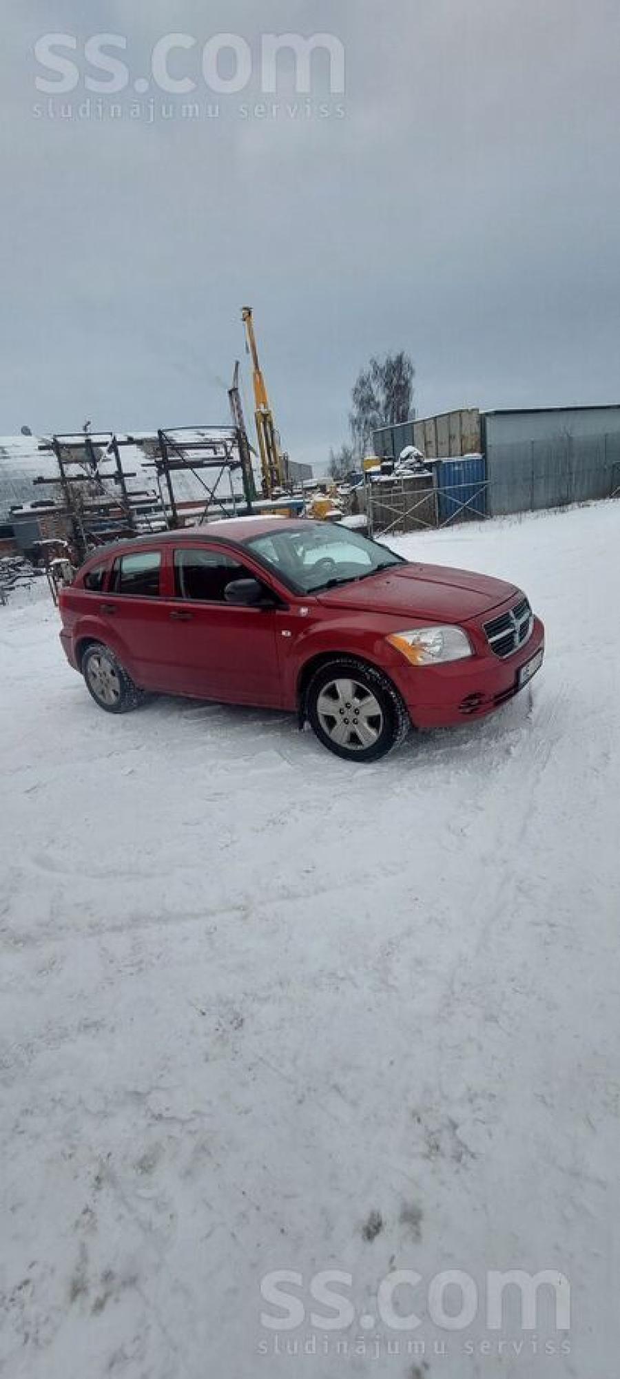 Red Dodge Caliber 2006 in Riga, with an engine capacity of 1.80 L and mileage of 167 thousand km for 1300 €, photo 2 on AUTOMOTO.COM.LV