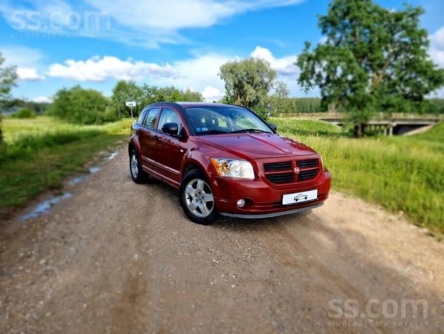 Sarkans Dodge Caliber 2006 Rīga, ar dzinēja tilpumu 2.00 L un nobraukumu 278 tūkst. km par 1500 €, foto 1 vietnē AUTOMOTO.COM.LV