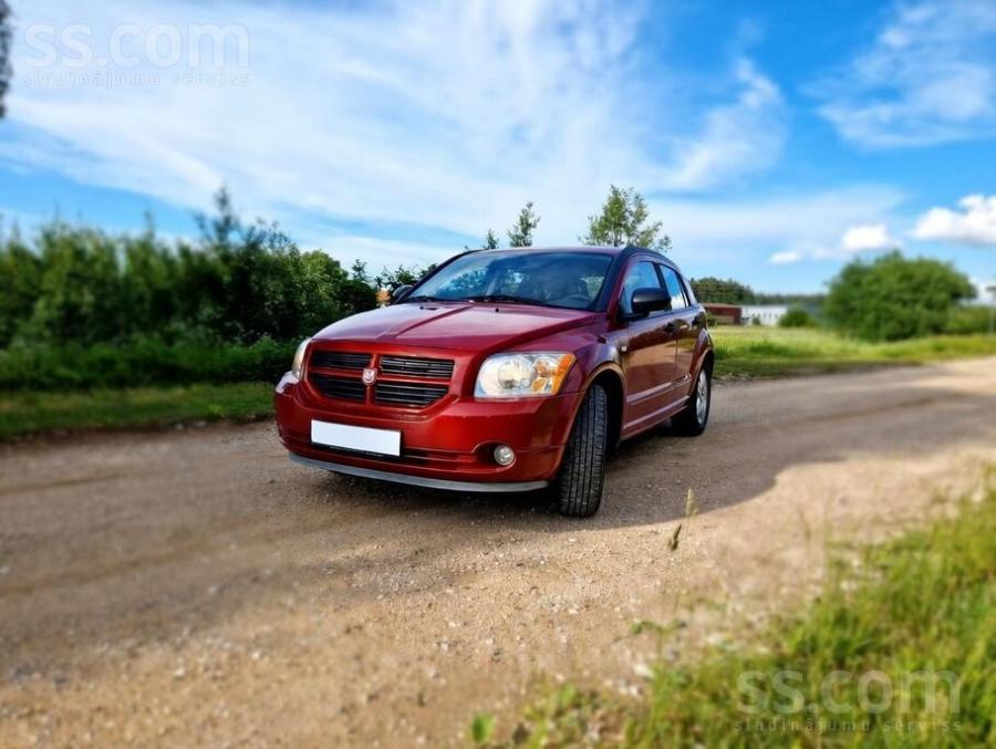 Sarkans Dodge Caliber 2006 Rīga, ar dzinēja tilpumu 2.00 L un nobraukumu 278 tūkst. km par 1500 €, foto 3 vietnē AUTOMOTO.COM.LV