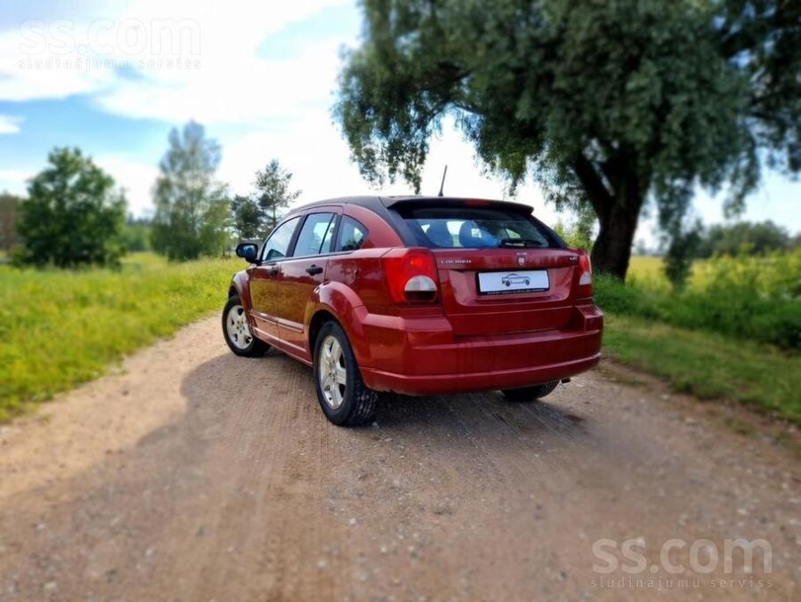 Sarkans Dodge Caliber 2006 Rīga, ar dzinēja tilpumu 2.00 L un nobraukumu 278 tūkst. km par 1500 €, foto 4 vietnē AUTOMOTO.COM.LV