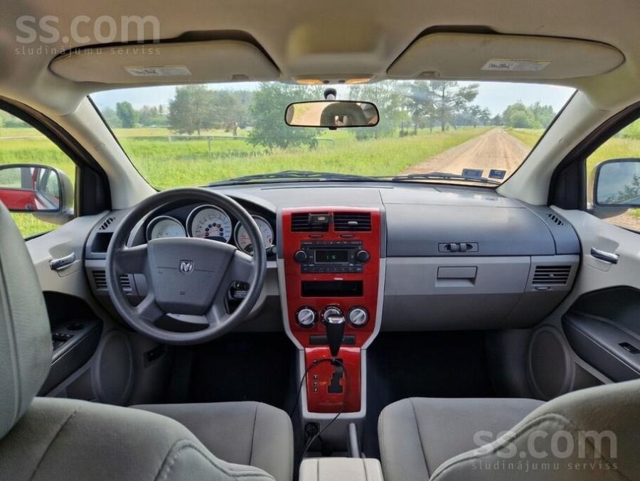 Sarkans Dodge Caliber 2006 Rīga, ar dzinēja tilpumu 2.00 L un nobraukumu 278 tūkst. km par 1500 €, foto 6 vietnē AUTOMOTO.COM.LV