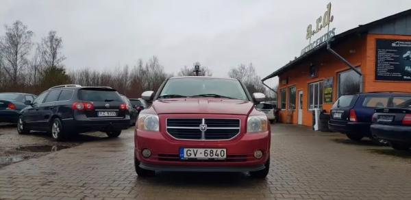 Red Dodge Caliber 2007 in Valmiera, with an engine capacity of 1.80 L and mileage of 277 thousand km for 2250 €, photo 8 on AUTOMOTO.COM.LV