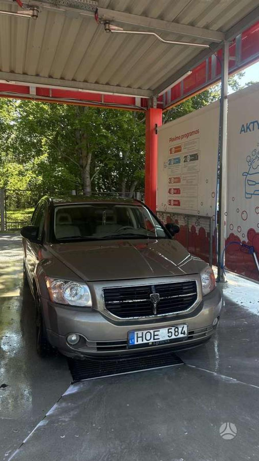 Yellow Dodge Caliber 2007 in Siauliai, with an engine capacity of 2.00 L and mileage of 253 thousand km for 1200 €, photo 5 on AUTOMOTO.COM.LV