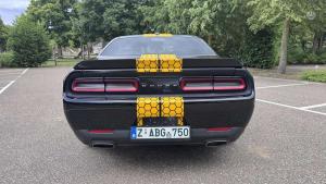 Black Dodge Challenger 2018 in Kaunas, with an engine capacity of 3.60 L and mileage of 169 thousand km for 18650 €, photo 6 on AUTOMOTO.COM.LV