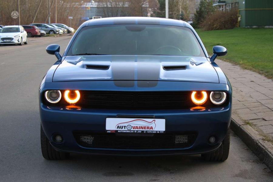 Zils Dodge Challenger 2020 Viļņa, ar dzinēja tilpumu 3.60 L un nobraukumu 164 tūkst. km par 16600 €, foto 9 vietnē AUTOMOTO.COM.LV