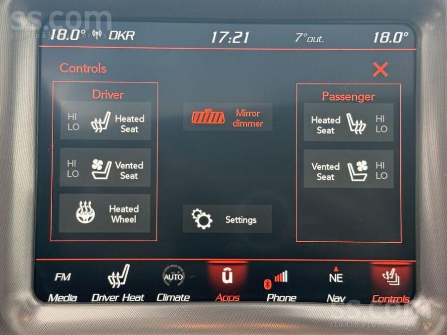 Dodge Challenger 2020 in Daugavpils, with an engine capacity of 6.40 L and mileage of 68 thousand km for 37500 €, photo 27 on AUTOMOTO.COM.LV