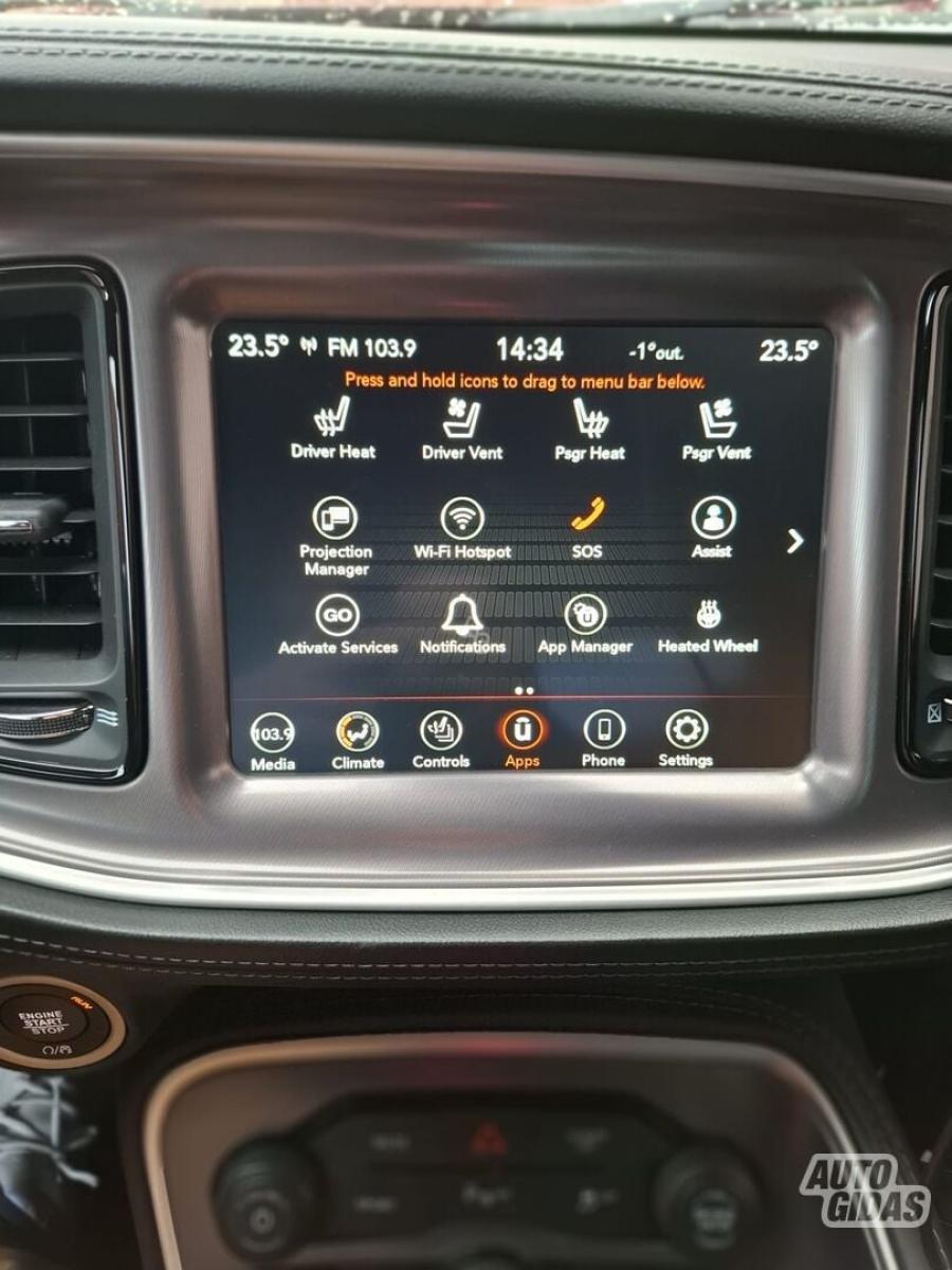 Dodge Challenger 2021 in Siauliai, with an engine capacity of 3.60 L and mileage of 65 thousand km for 22600 €, photo 12 on AUTOMOTO.COM.LV