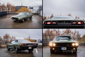 Green Dodge Challenger 1972 in Tallinn, with an engine capacity of 5.20 L and mileage of 105 thousand km for 49950 €, photo 27 on AUTOMOTO.COM.LV