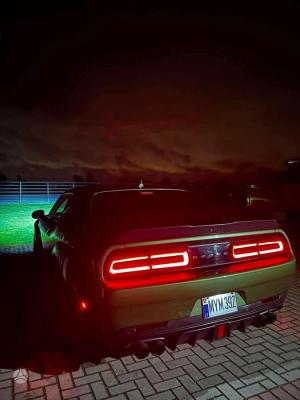 Green Dodge Challenger 2018 in Klaipeda, with an engine capacity of 6.42 L and mileage of 45 thousand km for 27000 €, photo 35 on AUTOMOTO.COM.LV
