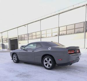 Grey Dodge Challenger 2019 in Kaunas, with an engine capacity of 3.60 L and mileage of 82 thousand km for 19100 €, photo 7 on AUTOMOTO.COM.LV