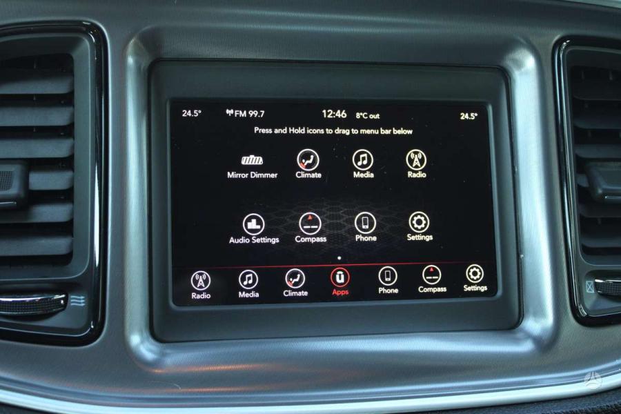 Pelēks Dodge Challenger 2019 Viļņa, ar dzinēja tilpumu 3.60 L un nobraukumu 89 tūkst. km par 11900 €, foto 19 vietnē AUTOMOTO.COM.LV