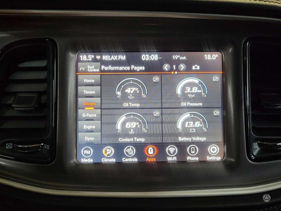 Pelēks Dodge Challenger 2022 Šauļi, ar dzinēja tilpumu 5.65 L un nobraukumu 32 tūkst. km par 31400 €, foto 20 vietnē AUTOMOTO.COM.LV
