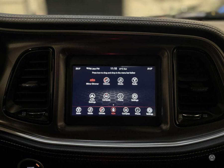 Oranžs Dodge Challenger 2020 Viļņa, ar dzinēja tilpumu 5.65 L un nobraukumu 56 tūkst. km par 28999 €, foto 26 vietnē AUTOMOTO.COM.LV