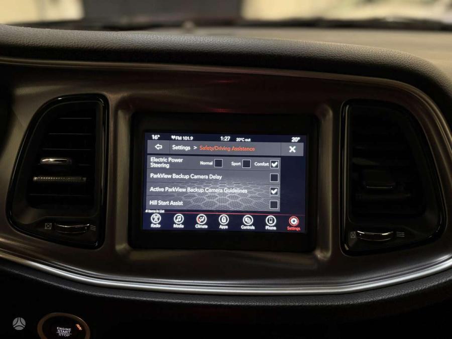 Sarkans Dodge Challenger 2021 Viļņa, ar dzinēja tilpumu 3.60 L un nobraukumu 98 tūkst. km par 21990 €, foto 27 vietnē AUTOMOTO.COM.LV