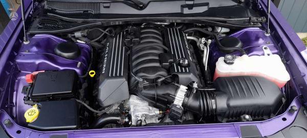 Violet Dodge Challenger 2023 in Gargzdai, with an engine capacity of 6.42 L and mileage of 3 thousand km for 31500 €, photo 10 on AUTOMOTO.COM.LV