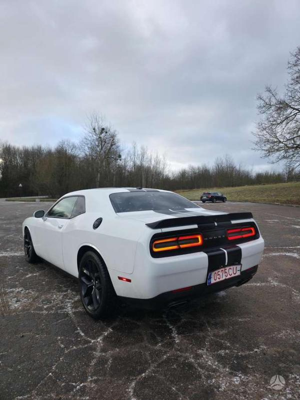 Balts Dodge Challenger 2019 Kauņa, ar dzinēja tilpumu 5.65 L un nobraukumu 94 tūkst. km par 23900 €, foto 7 vietnē AUTOMOTO.COM.LV
