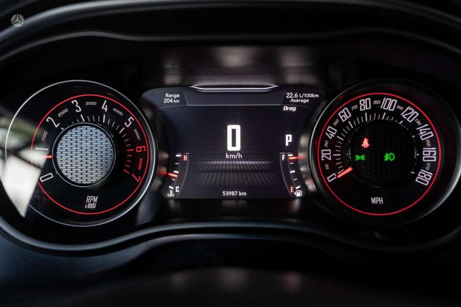 Balts Dodge Challenger 2019 Viļņa, ar dzinēja tilpumu 6.42 L un nobraukumu 54 tūkst. km par 45900 €, foto 35 vietnē AUTOMOTO.COM.LV