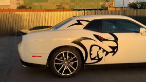 Balts Dodge Challenger 2023 Klaipėda, ar dzinēja tilpumu 5.65 L un nobraukumu 61 tūkst. km par 27900 €, foto 15 vietnē AUTOMOTO.COM.LV