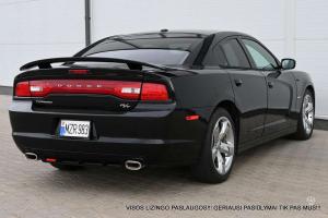 Black Dodge Charger 2015 in Kretinga, with an engine capacity of 5.70 L and mileage of 227 thousand km for 12499 €, photo 7 on AUTOMOTO.COM.LV