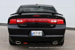 Black Dodge Charger 2015 in Kretinga, with an engine capacity of 5.70 L and mileage of 227 thousand km for 12499 €, photo 8 on AUTOMOTO.COM.LV