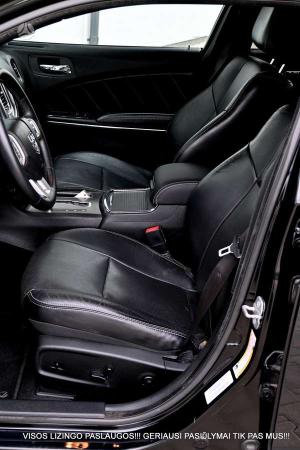 Black Dodge Charger 2015 in Kretinga, with an engine capacity of 5.70 L and mileage of 227 thousand km for 12499 €, photo 20 on AUTOMOTO.COM.LV