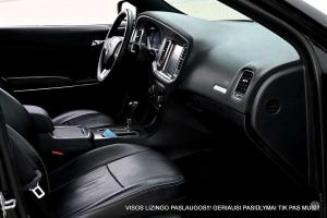 Black Dodge Charger 2015 in Kretinga, with an engine capacity of 5.70 L and mileage of 227 thousand km for 12499 €, photo 26 on AUTOMOTO.COM.LV