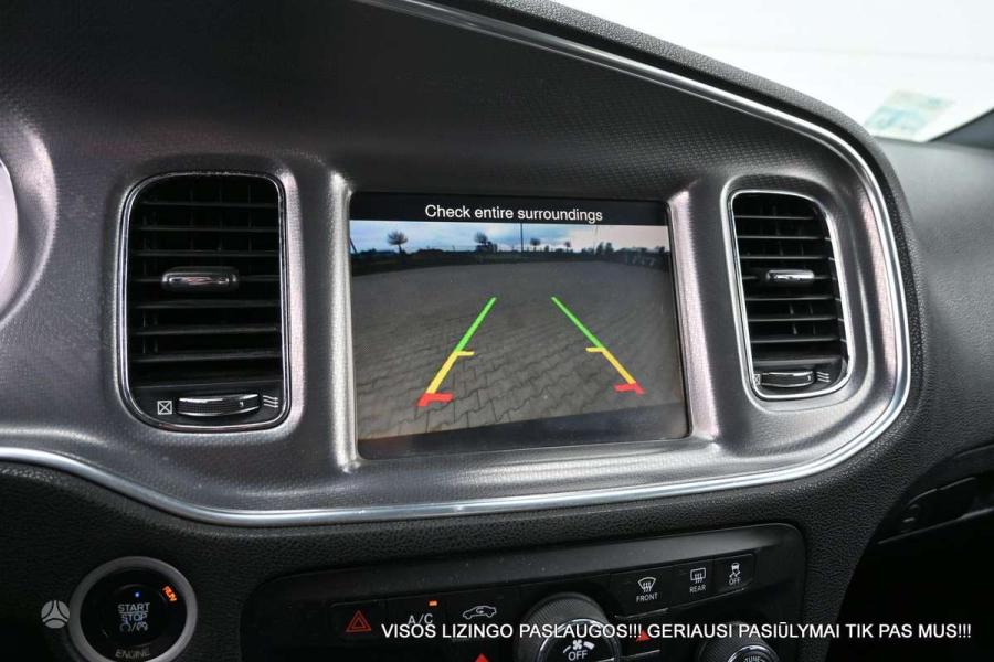 Black Dodge Charger 2015 in Kretinga, with an engine capacity of 5.70 L and mileage of 227 thousand km for 12499 €, photo 38 on AUTOMOTO.COM.LV