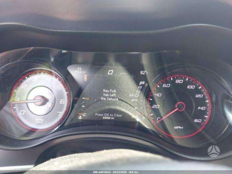 Melns Dodge Charger 2019 Klaipėda, ar dzinēja tilpumu 5.65 L un nobraukumu 83 tūkst. km par 7700 €, foto 8 vietnē AUTOMOTO.COM.LV