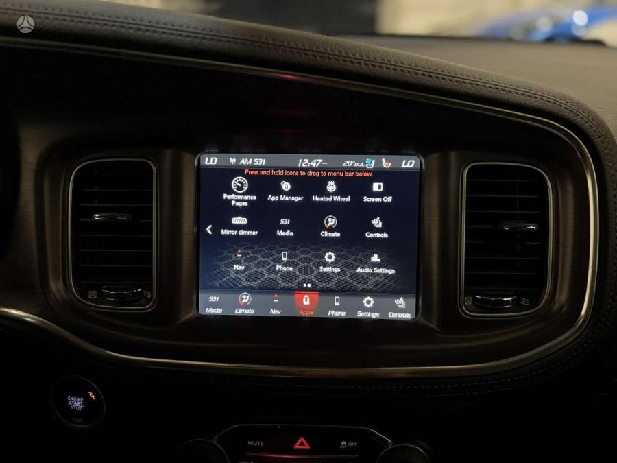 Melns Dodge Charger 2021 Viļņa, ar dzinēja tilpumu 6.42 L un nobraukumu 74 tūkst. km par 35999 €, foto 29 vietnē AUTOMOTO.COM.LV