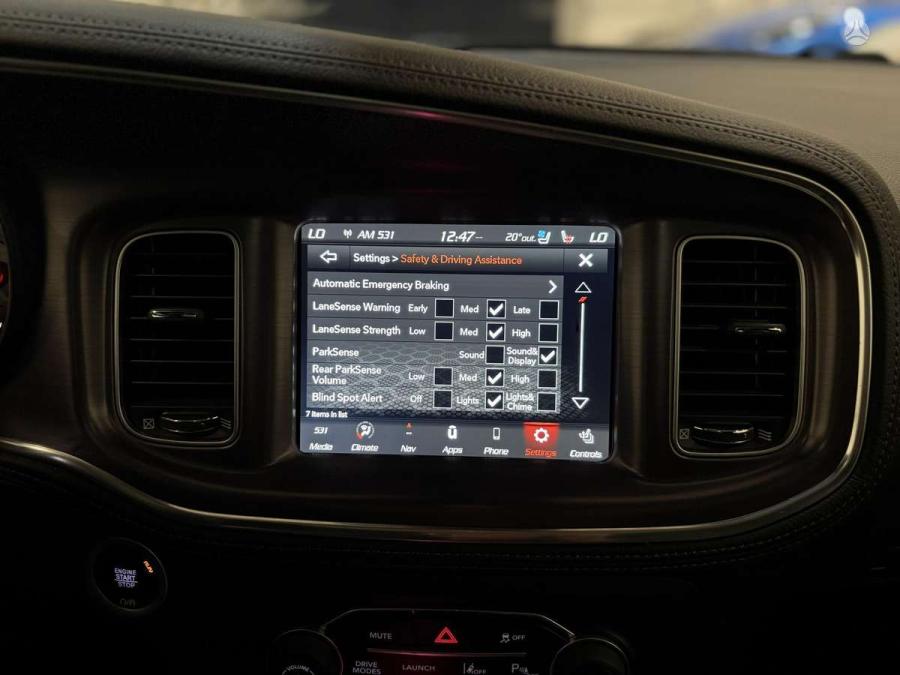 Melns Dodge Charger 2021 Viļņa, ar dzinēja tilpumu 6.42 L un nobraukumu 74 tūkst. km par 35999 €, foto 30 vietnē AUTOMOTO.COM.LV