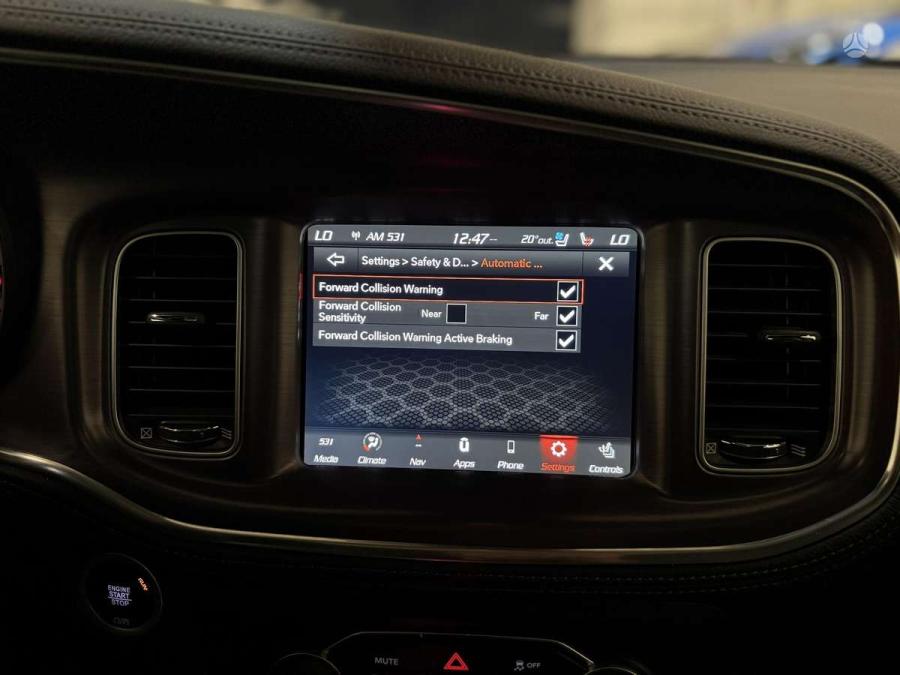 Melns Dodge Charger 2021 Viļņa, ar dzinēja tilpumu 6.42 L un nobraukumu 74 tūkst. km par 35999 €, foto 32 vietnē AUTOMOTO.COM.LV