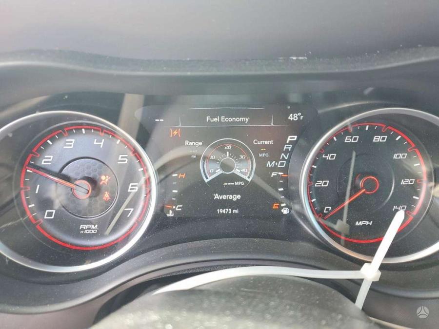 Black Dodge Charger 2023 in Siauliai, with an engine capacity of 3.60 L and mileage of 30 thousand km for 11500 €, photo 10 on AUTOMOTO.COM.LV