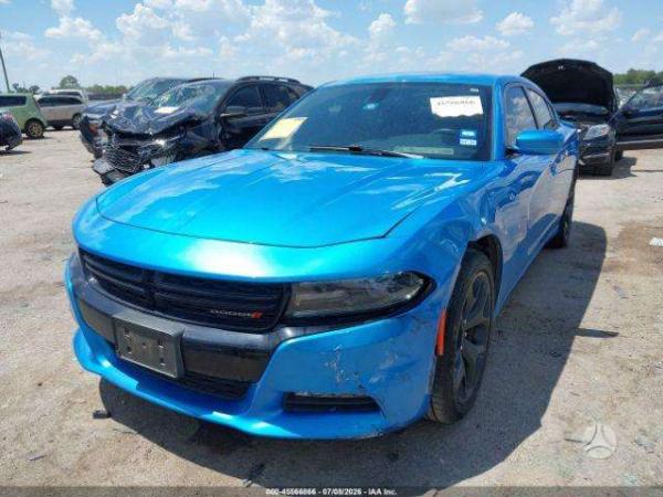 Blue Dodge Charger 2015 in Klaipeda, with an engine capacity of 3.60 L and mileage of 176 thousand km for 6000 €, photo 4 on AUTOMOTO.COM.LV