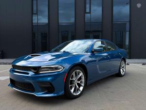 Blue Dodge Charger 2022 in Vilnius, with an engine capacity of 3.60 L and mileage of 58 thousand km for 24200 €, photo 4 on AUTOMOTO.COM.LV
