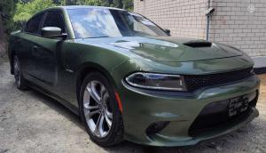 Green Dodge Charger 2022 in Kaisiadorys, with an engine capacity of 5.65 L and mileage of 47 thousand km for 12999 €, photo  on AUTOMOTO.COM.LV
