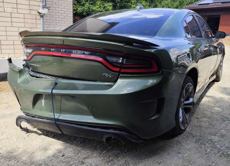 Zaļš Dodge Charger 2022 Kaišiadorys, ar dzinēja tilpumu 5.65 L un nobraukumu 47 tūkst. km par 12999 €, foto 4 vietnē AUTOMOTO.COM.LV