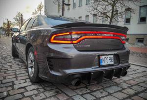 Grey Dodge Charger 2017 in Marijampole, with an engine capacity of 3.60 L and mileage of 209 thousand km for 15800 €, photo 6 on AUTOMOTO.COM.LV