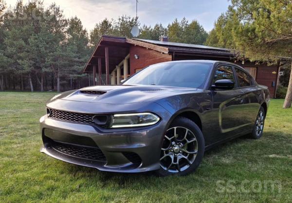 Grey Dodge Charger 2017 in Riga, with an engine capacity of 3.60 L and mileage of 67 thousand km for 17900 €, photo  on AUTOMOTO.COM.LV