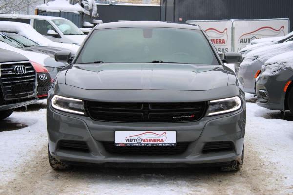 Grey Dodge Charger 2019 in Vilnius, with an engine capacity of 3.60 L and mileage of 178 thousand km for 15999 €, photo 1 on AUTOMOTO.COM.LV
