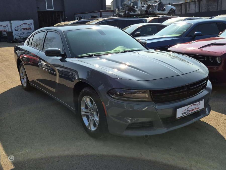 Pelēks Dodge Charger 2019 Viļņa, ar dzinēja tilpumu 3.60 L un nobraukumu 178 tūkst. km par 15999 €, foto 7 vietnē AUTOMOTO.COM.LV