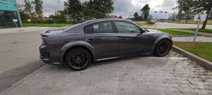 Grey Dodge Charger 2021 in Panevezys, with an engine capacity of 6.42 L and mileage of 78 thousand km for 28900 €, photo 6 on AUTOMOTO.COM.LV