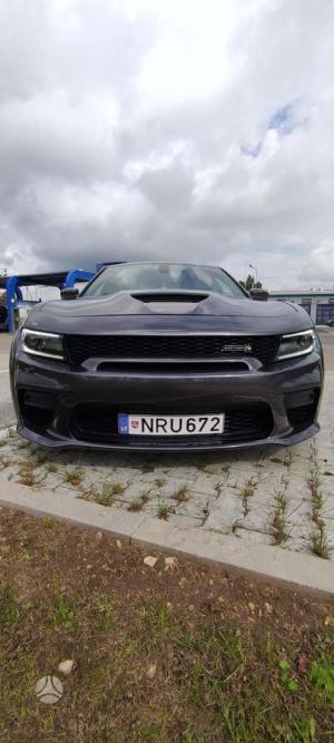 Grey Dodge Charger 2021 in Panevezys, with an engine capacity of 6.42 L and mileage of 78 thousand km for 28900 €, photo 8 on AUTOMOTO.COM.LV