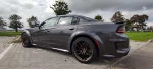 Grey Dodge Charger 2021 in Panevezys, with an engine capacity of 6.42 L and mileage of 78 thousand km for 28900 €, photo 11 on AUTOMOTO.COM.LV