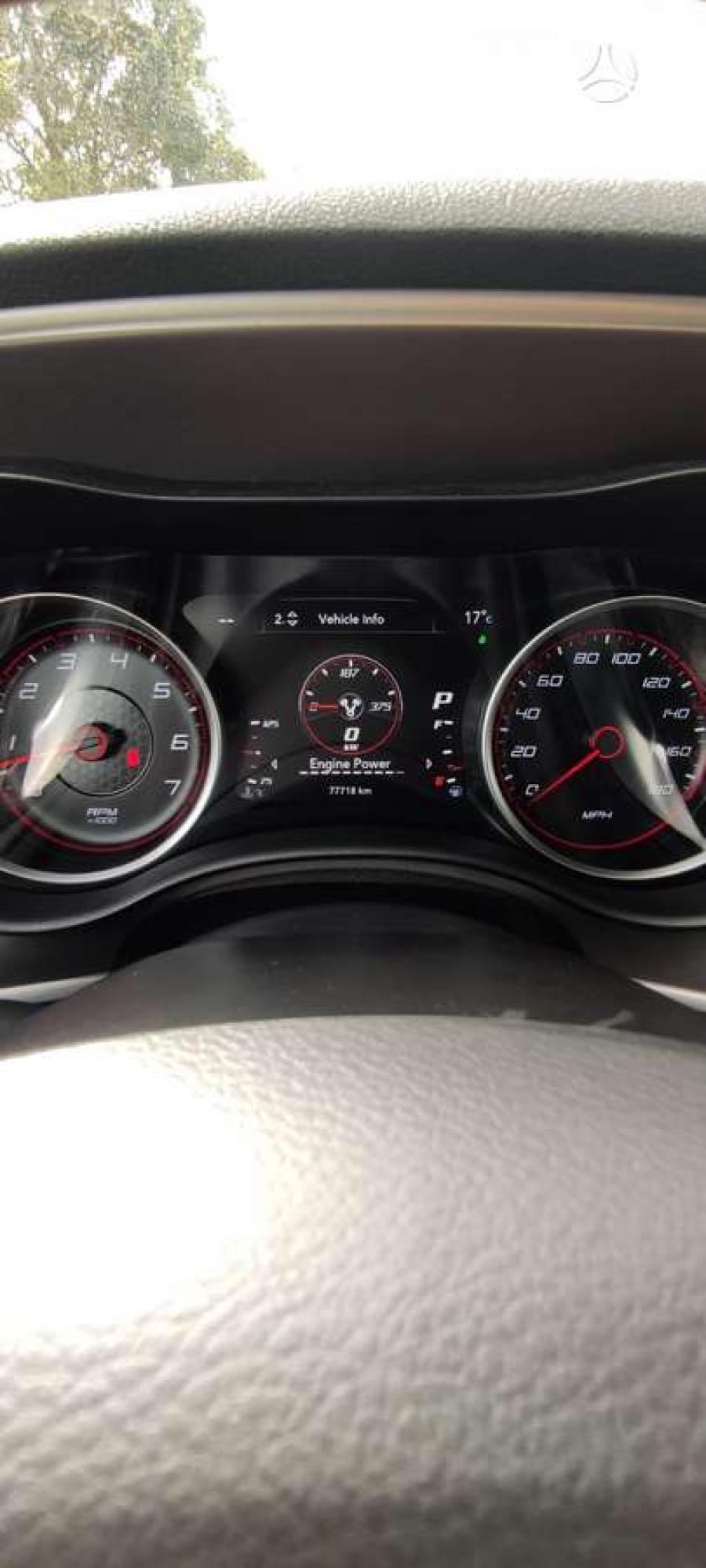 Grey Dodge Charger 2021 in Panevezys, with an engine capacity of 6.42 L and mileage of 78 thousand km for 28900 €, photo 22 on AUTOMOTO.COM.LV