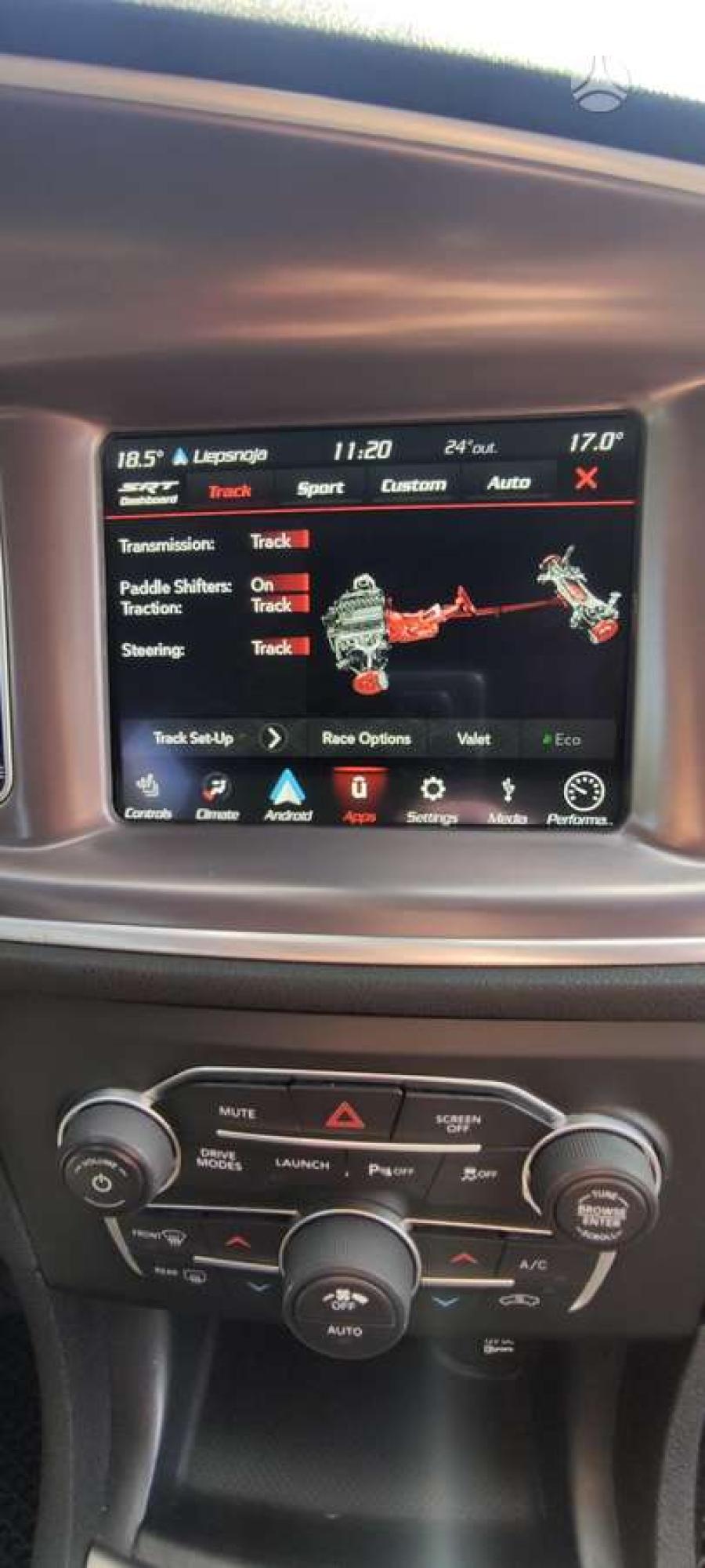 Grey Dodge Charger 2021 in Panevezys, with an engine capacity of 6.42 L and mileage of 78 thousand km for 28900 €, photo 28 on AUTOMOTO.COM.LV